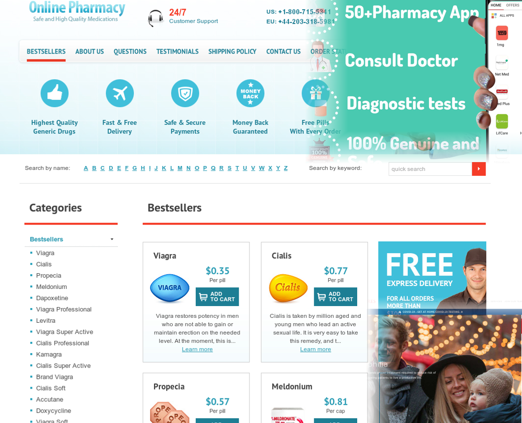Med Shop Plus Review - A Rogue Online Pharmacy With Fake Social Media ...